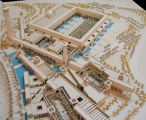 State Mosque , Qatar - Contour